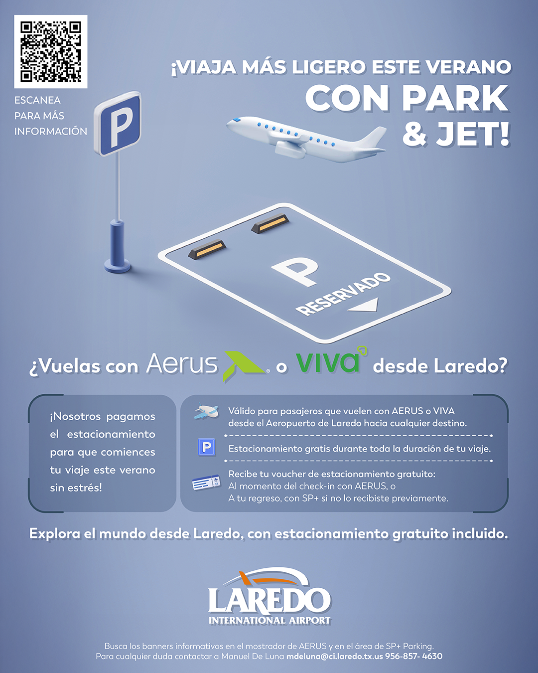 Park & Jet - Fly Laredo
